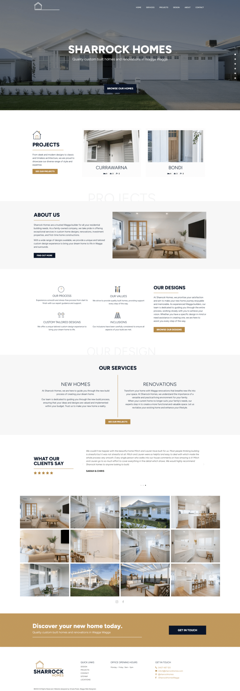 Sharrock Homes - Case Study - Simple Pixels