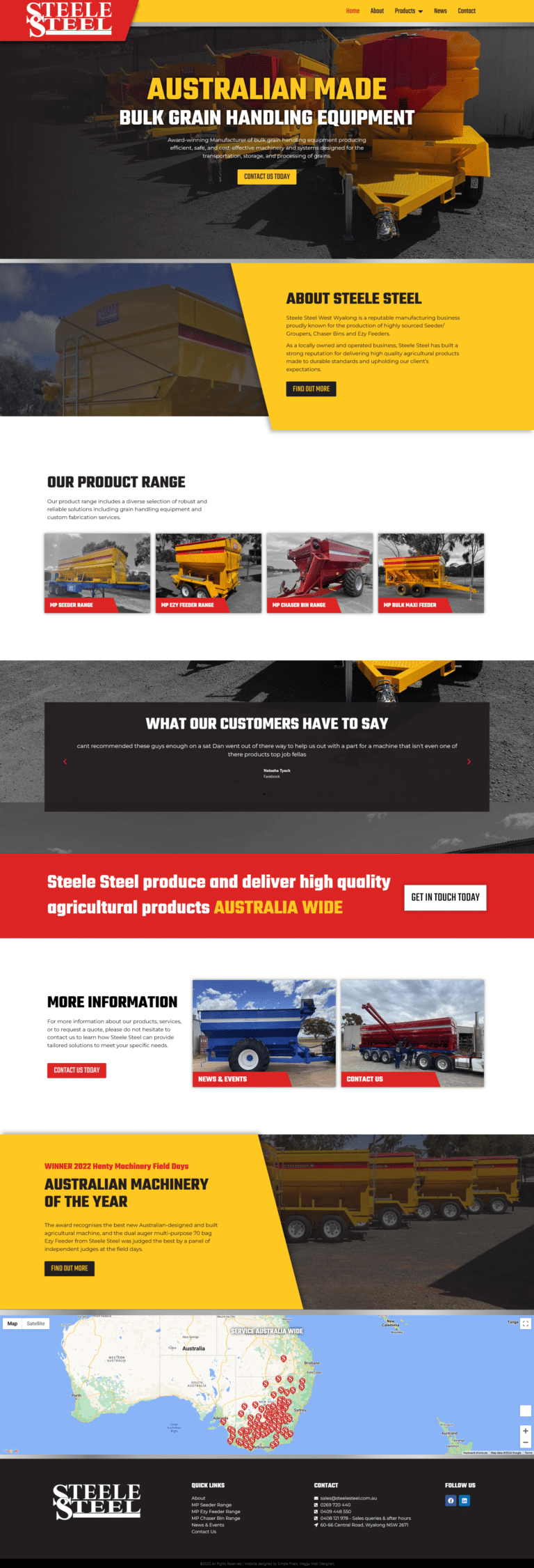 Steele Steel - Case Study - Simple Pixels